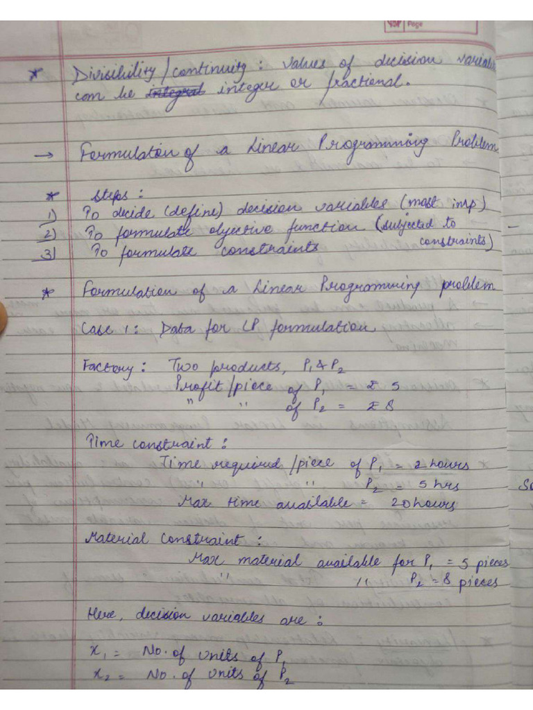 LPP and Simplex | PDF