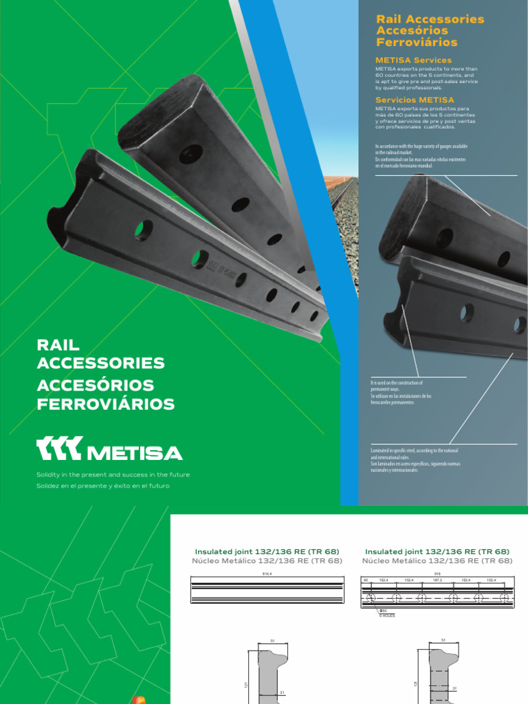 Accesorios Ferroviarios METISA | PDF