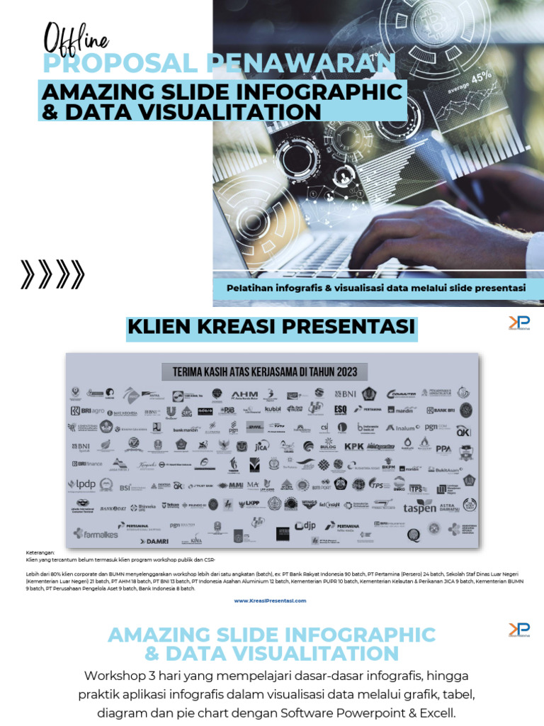 Proposal Infografis + Excel - 2 Hari Offline | PDF