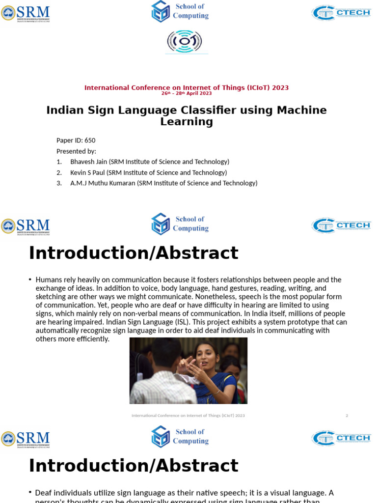 Text To Sign Langauge | PDF | Sign Language | Deep Learning