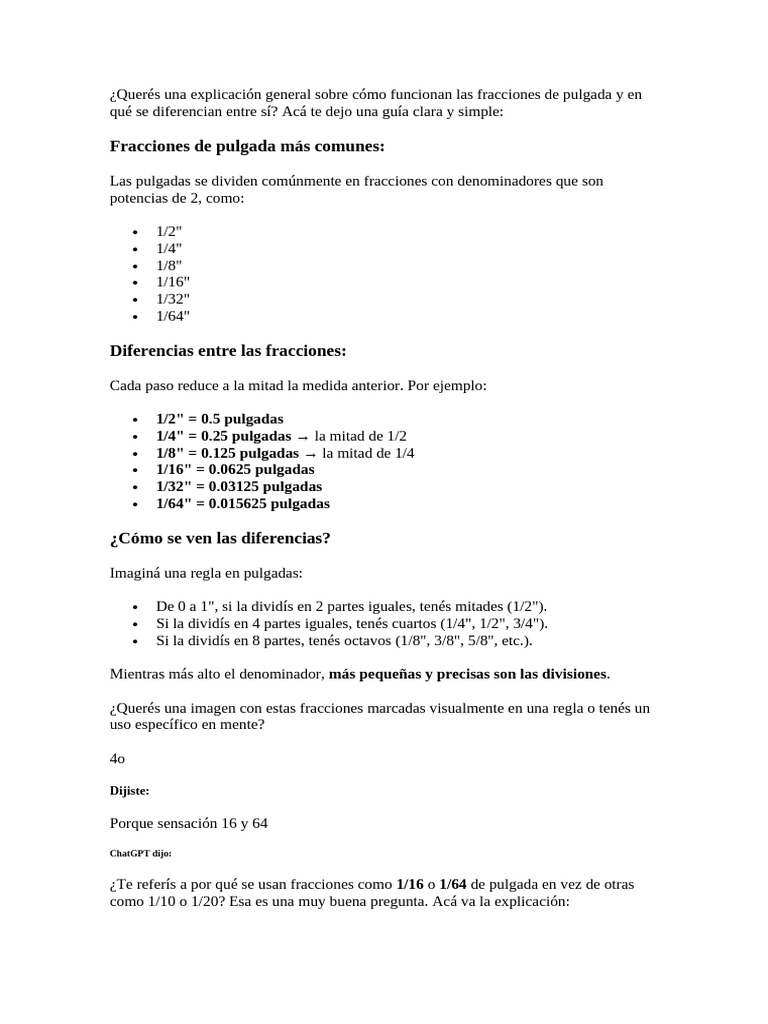 Querés Una Explicación General Sobre Cómo Funcionan Las Fracciones de ...