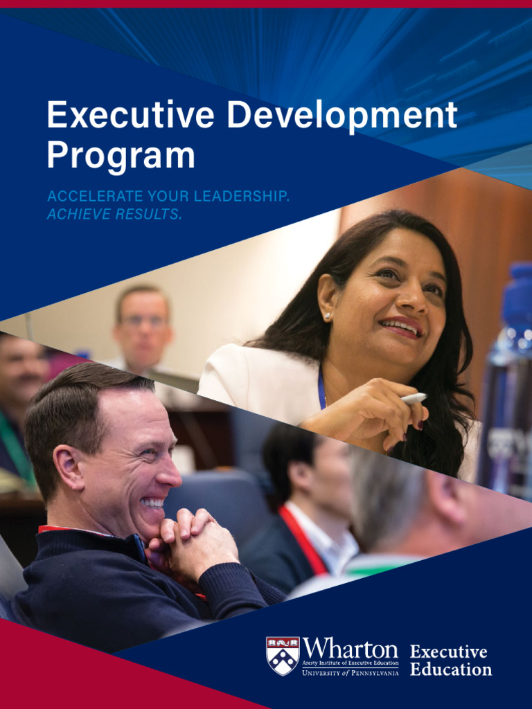 Wharton-Executive-Development-Program-Brochure | PDF | Leadership ...