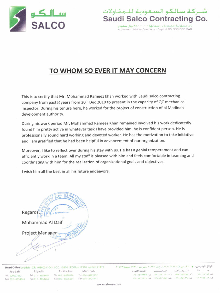 QA-QC Manager CV - Removed | PDF