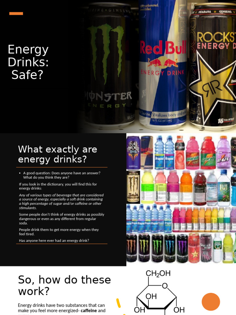 Risks of Energy Drinks for Kids | PDF | Caffeine | Drink