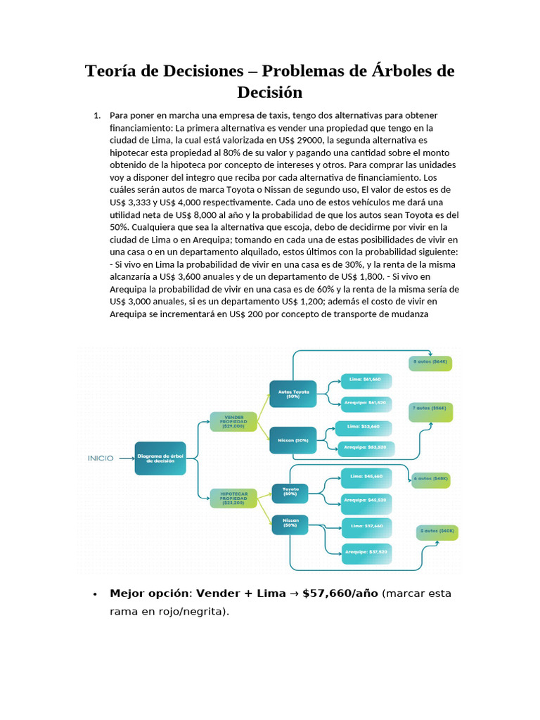 Teoria de Decisiones Listo | PDF
