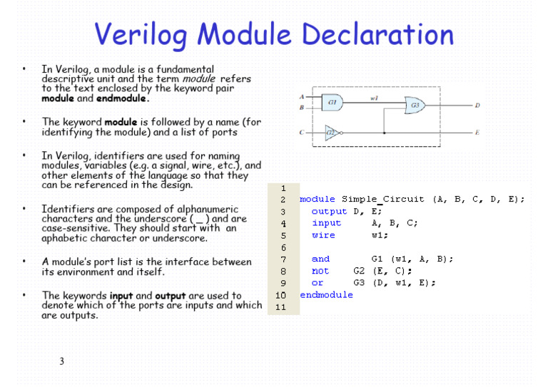verilog 2 digital design | PDF