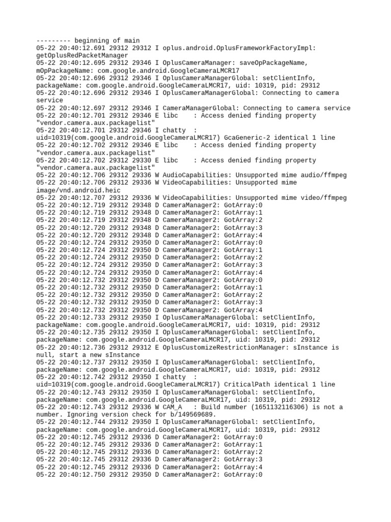 Log Cat 1747935612605 | PDF | Computer Engineering | Software
