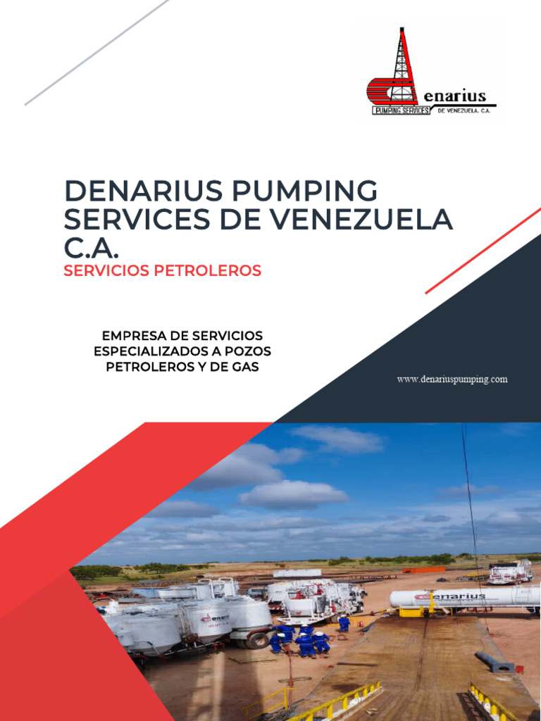 DPSV-C.A._Brochure_v2024 DENARIUS | PDF | Petróleo | Venezuela
