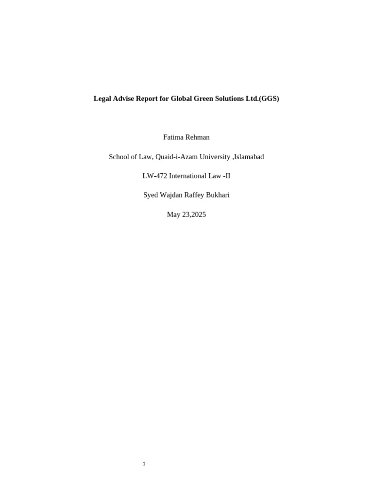 Legal Opinion On Assignment | PDF | Mediation | Arbitration