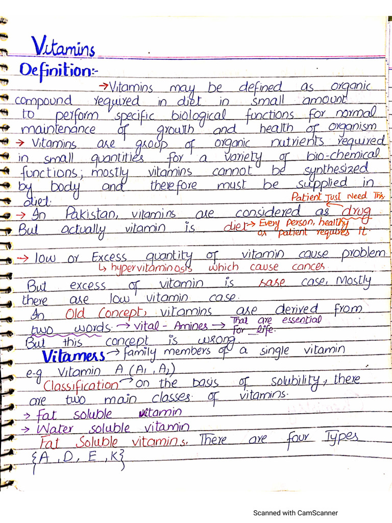 Vitamins Sir Islam.muhammad Zohaib Jamal 131 | PDF