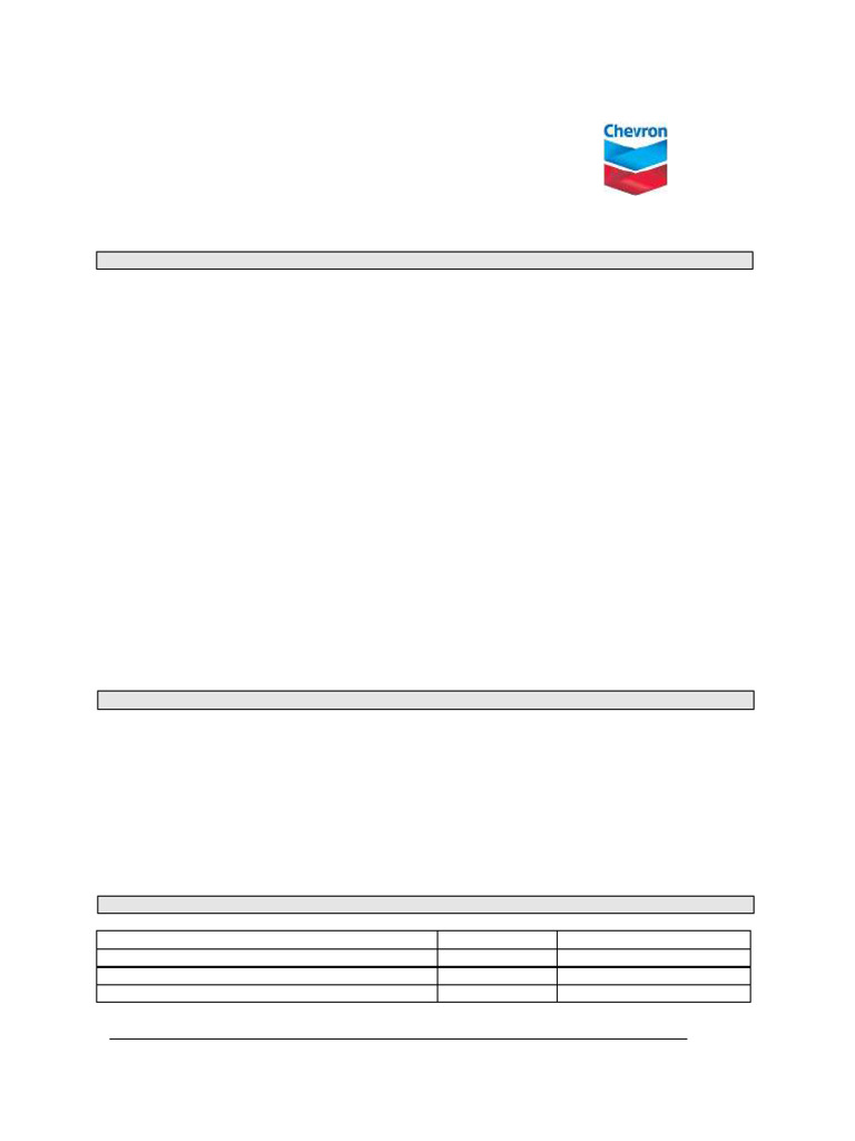Ficha de Seguridad Chevron Moly Grease EP 2 | PDF | Materiales | Química