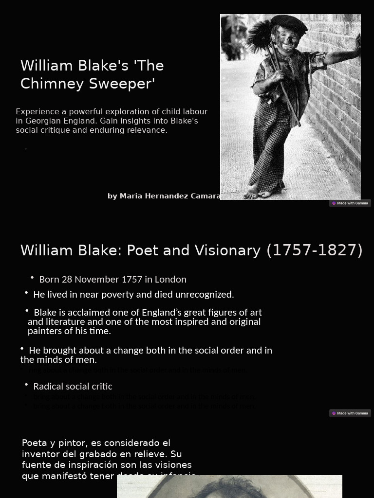 PPP The Chimney Sweeper Blake | PDF | Poetry