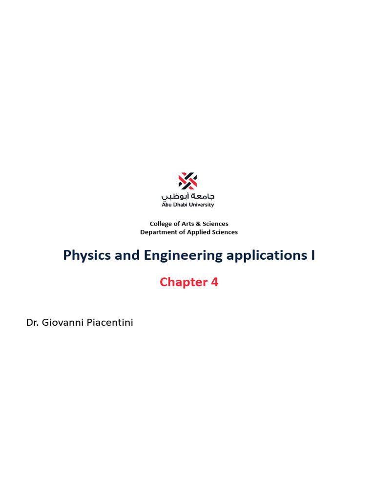 Physics Chap 4 With Noted | PDF | Force | Tension (Physics)