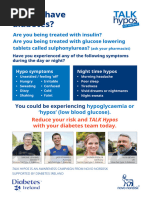 A5 6pp Hypo Trend Connect | PDF | Hypoglycemia | Diabetes