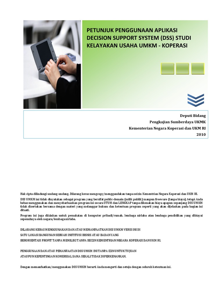 Contoh DSS UKM Pemerintah | PDF
