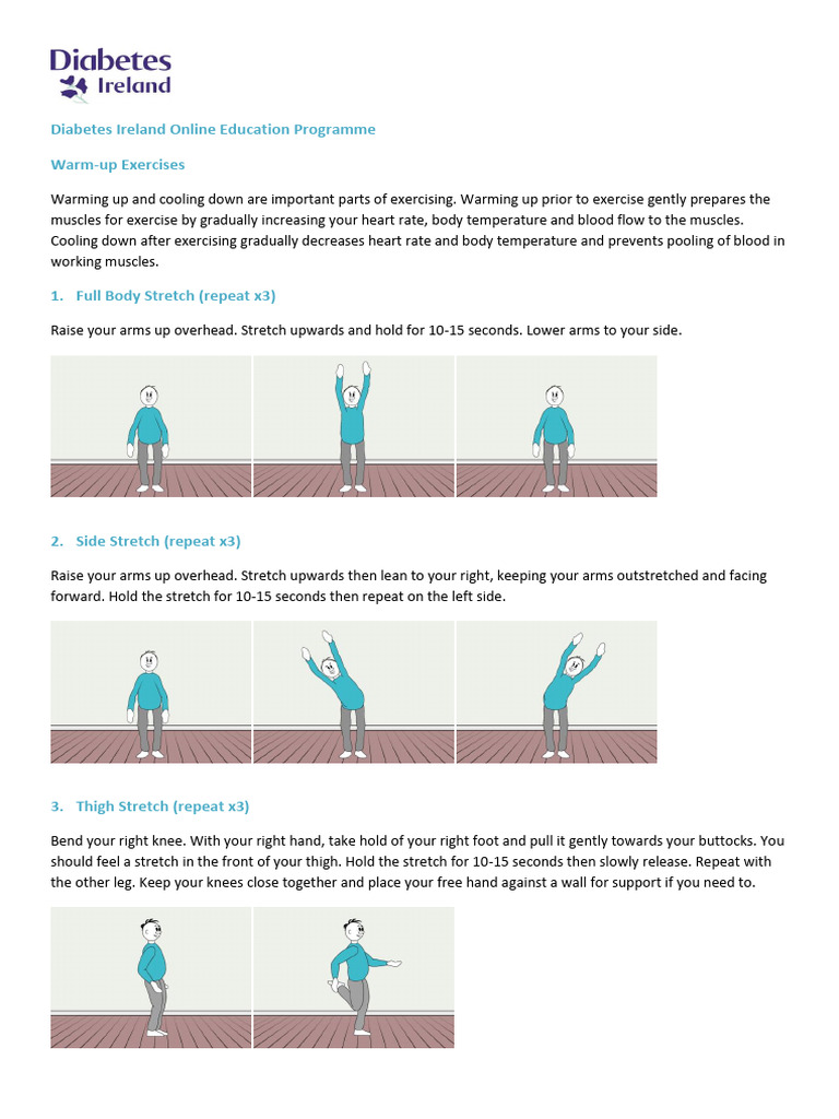 Warm-Up Exercises | PDF
