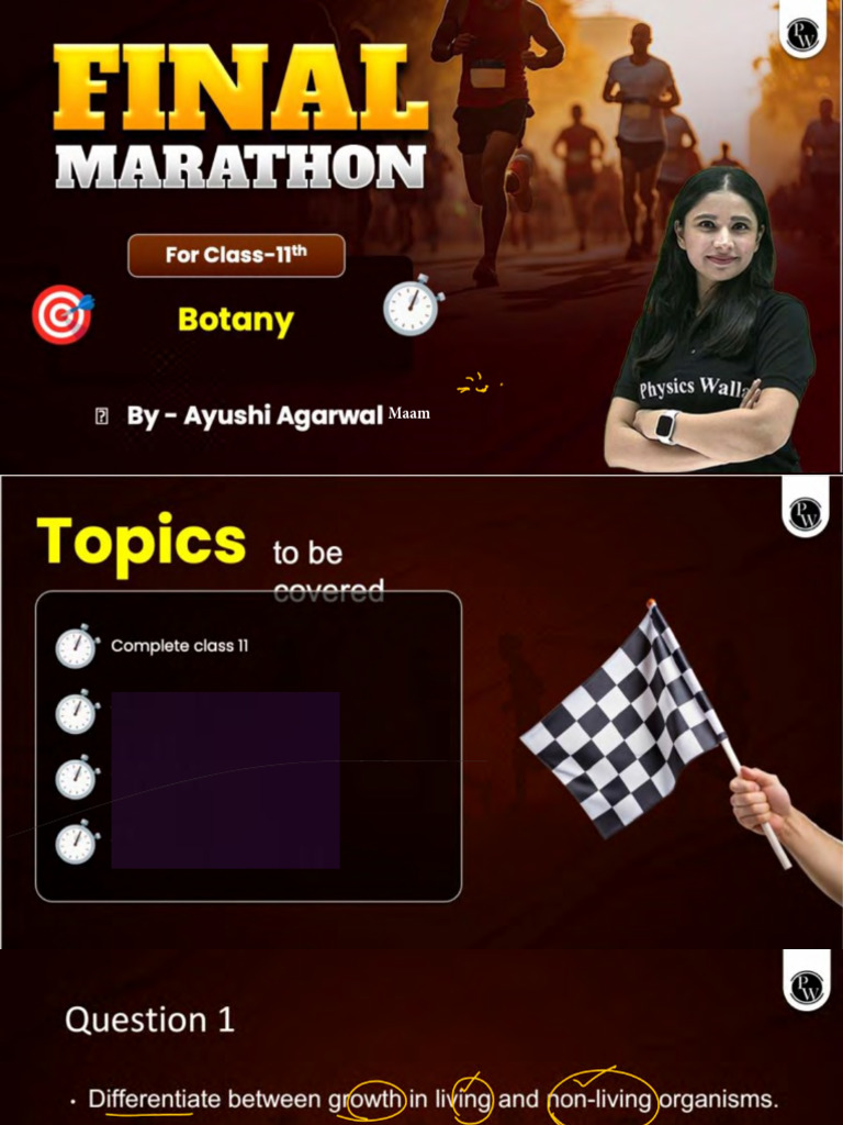 Complete Class 11 Botany _ Class Notes __ Uday Titans | PDF