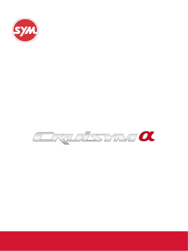 Sym Cruisym 300a TCS Owner's Manual - vGR | PDF