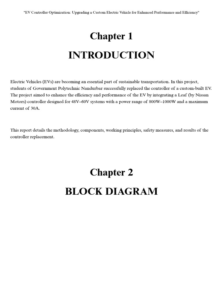 FINAL REPORT - Doc - 20250327 - 035541 - 0000 | PDF | Electric Motor | Microcontroller