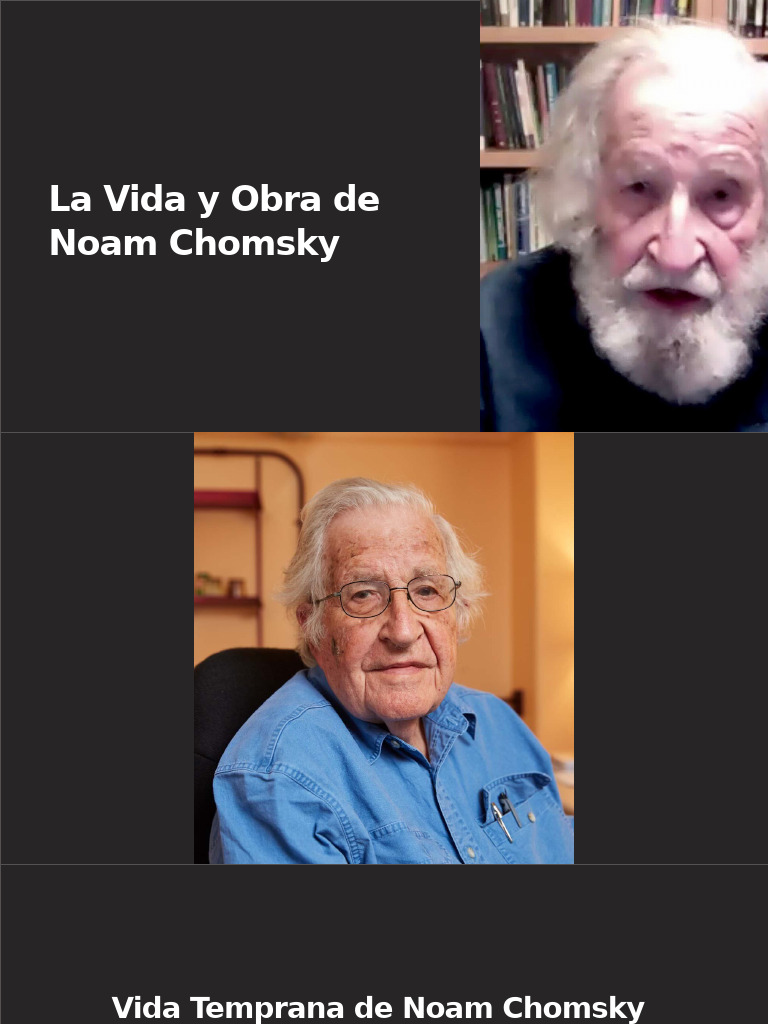La Vida y Obra de Noam Chomsky | PDF | Noam Chomsky