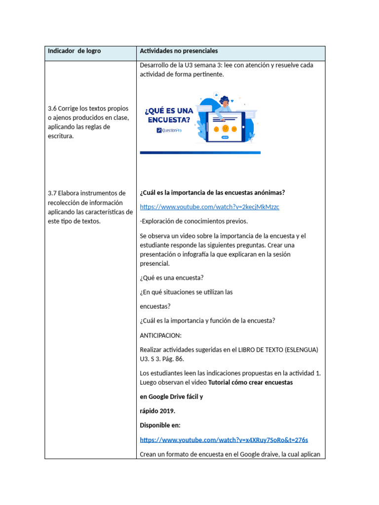 Actividad de U3 S3 | PDF