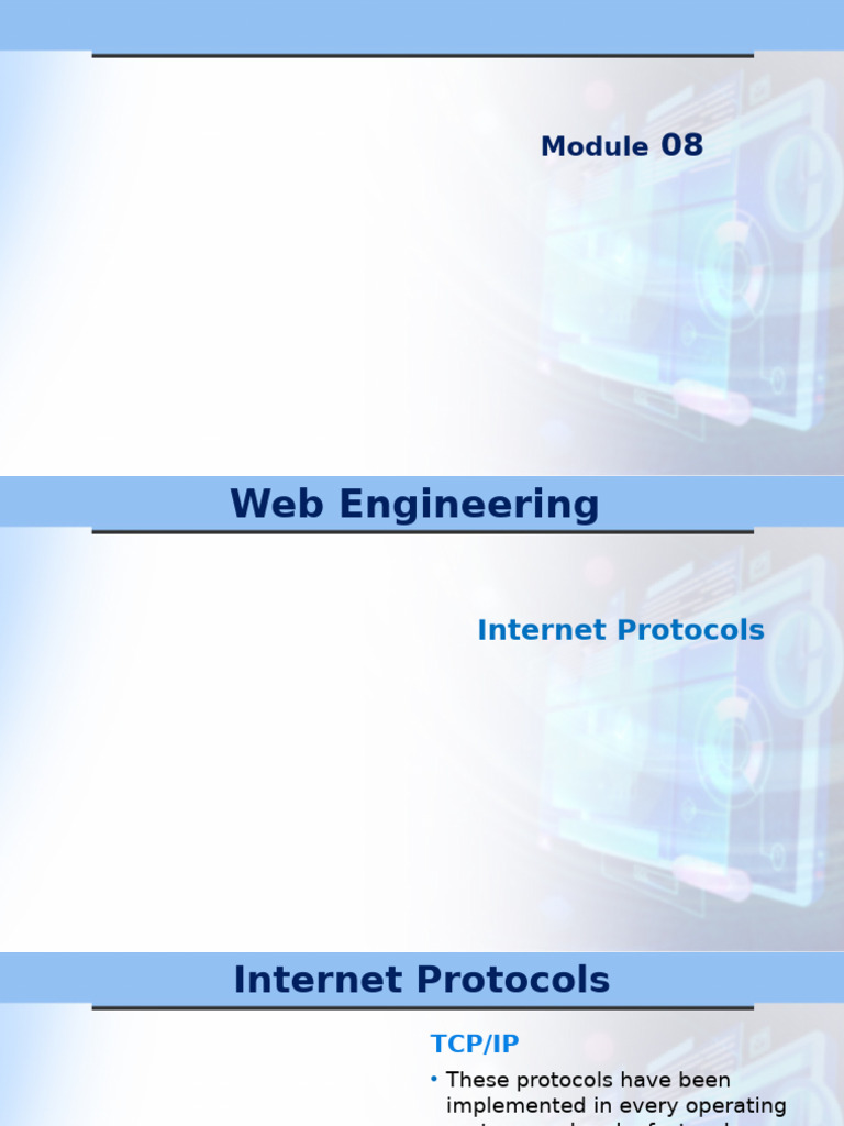 Module - 08 Web Engineering | PDF