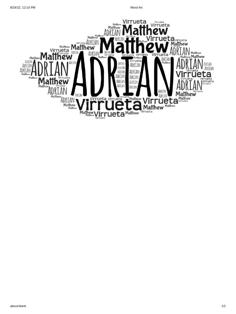 Word Art | PDF