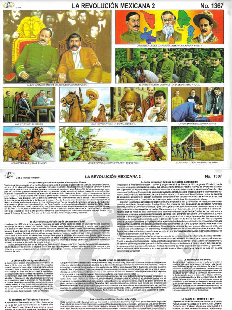 La Revolucion Mexicana 2 | PDF