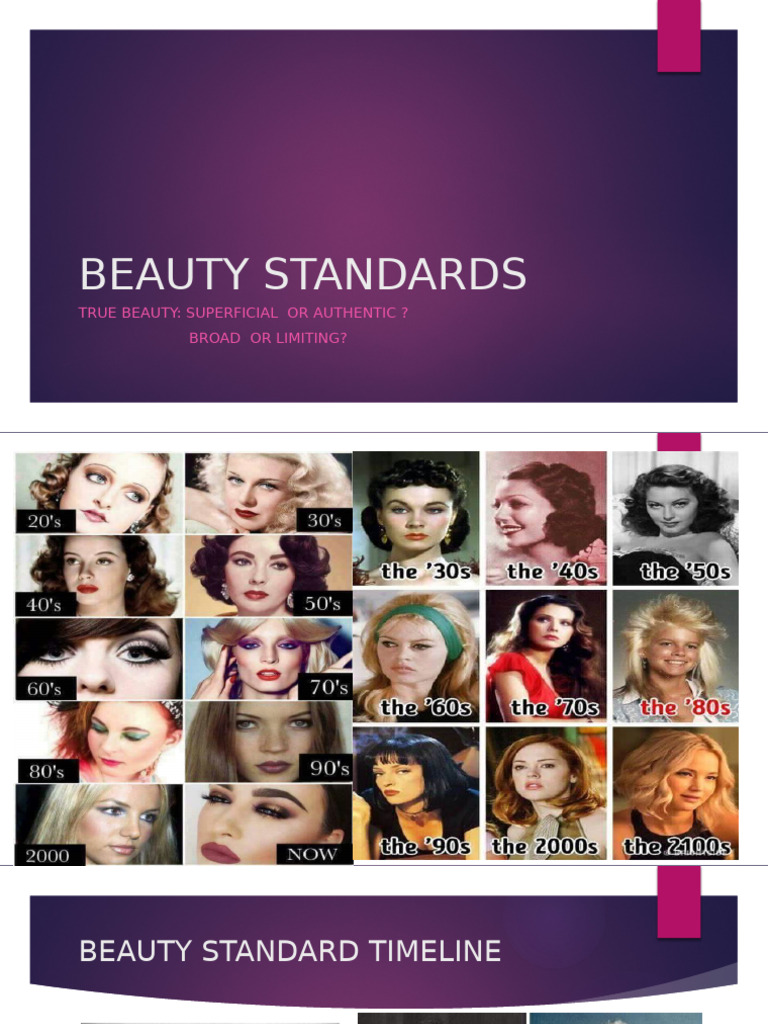 Beauty Standards Through the Ages | PDF