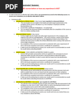 SAMTRAC Questions & Answers Overview | PDF | Occupational Safety And ...