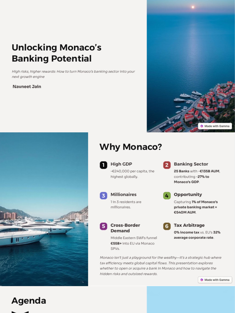 Unlocking Monacos Banking Potential 11 | PDF | Mergers And Acquisitions ...