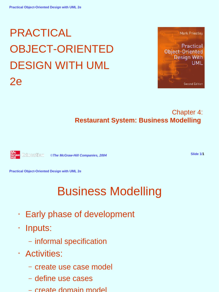 Practical O-Odesign With Uml 04 | PDF | Use Case | Unified Modeling Language
