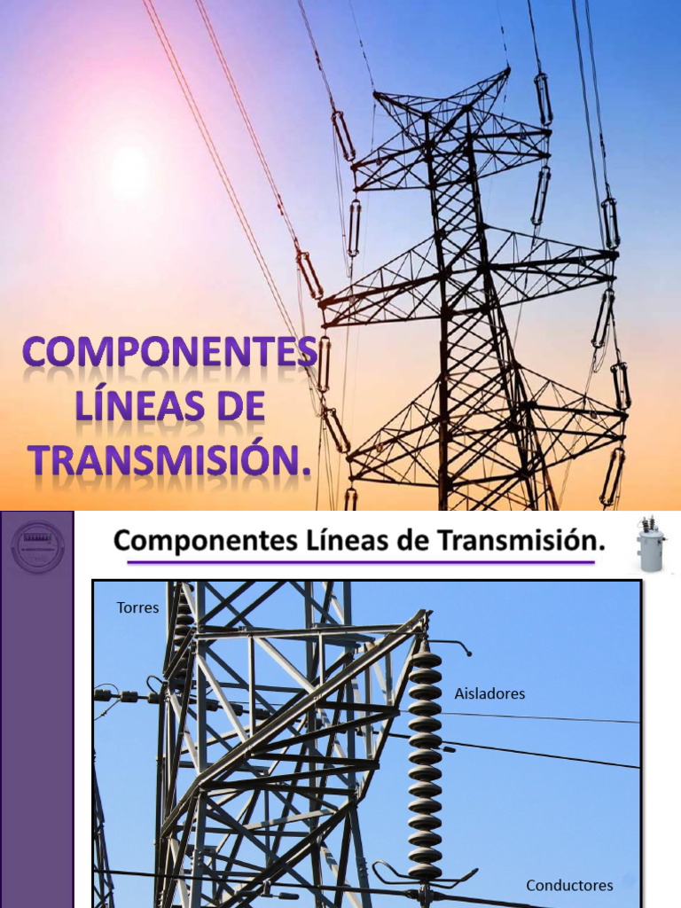 Componentes Esenciales de Líneas de Transmisión | PDF | Conductor ...