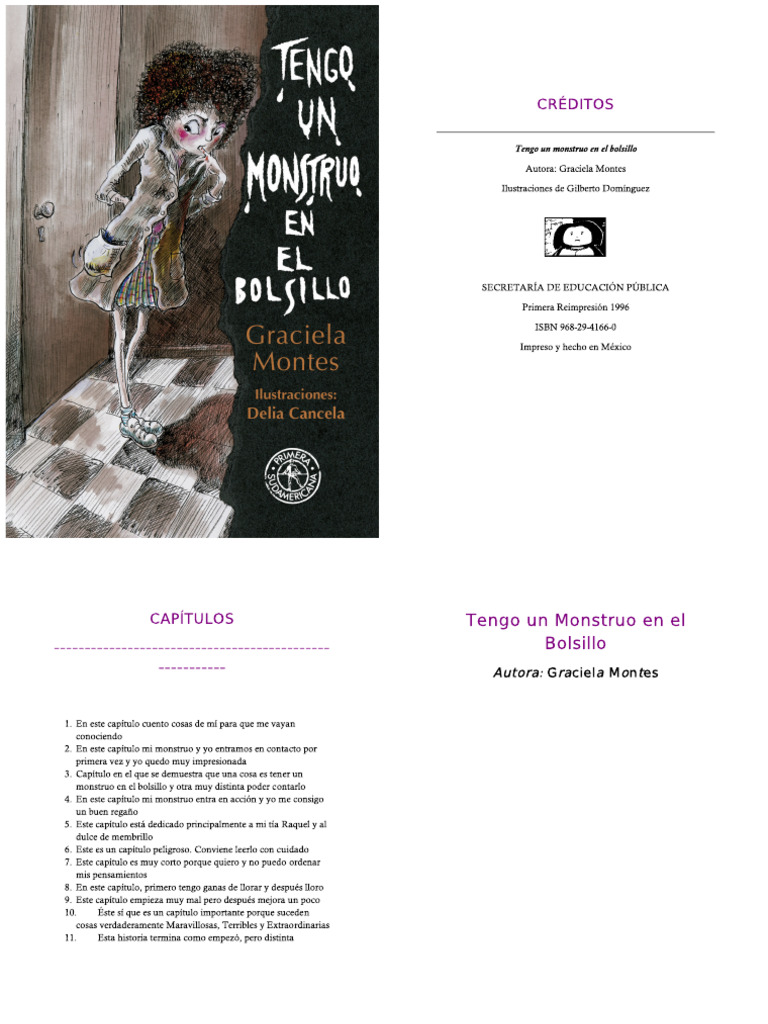 Tengo Un Monstruo en El Bolsillo | PDF