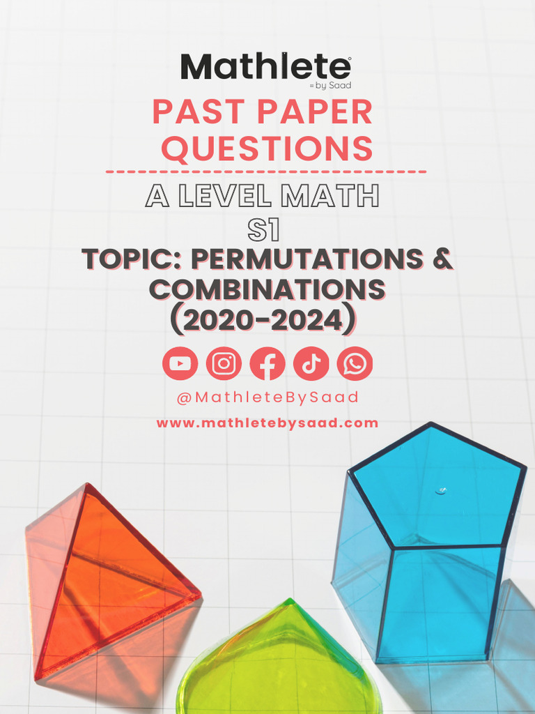 Permutations and Combinations | PDF | Combinatorics | Mathematics