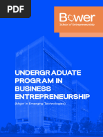 Tetr College of Business Overview | PDF | Entrepreneurship | Learning