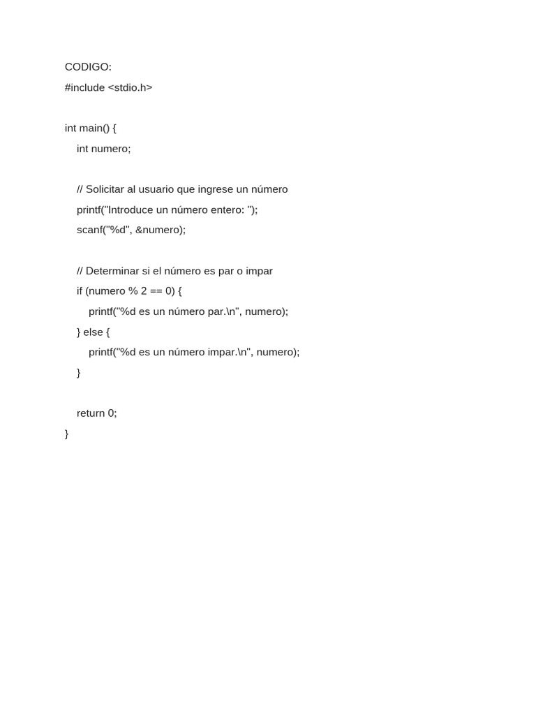 Primer Ejercicio | PDF