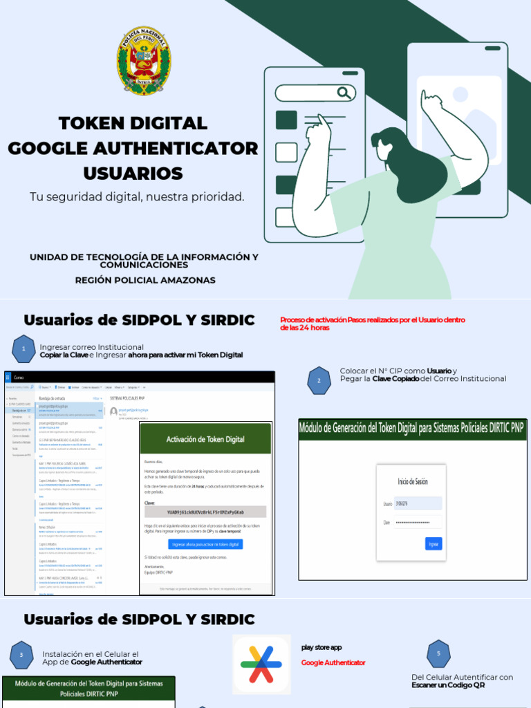TOKEN DIGITAL UNITIC PNP AMAZONAS | PDF