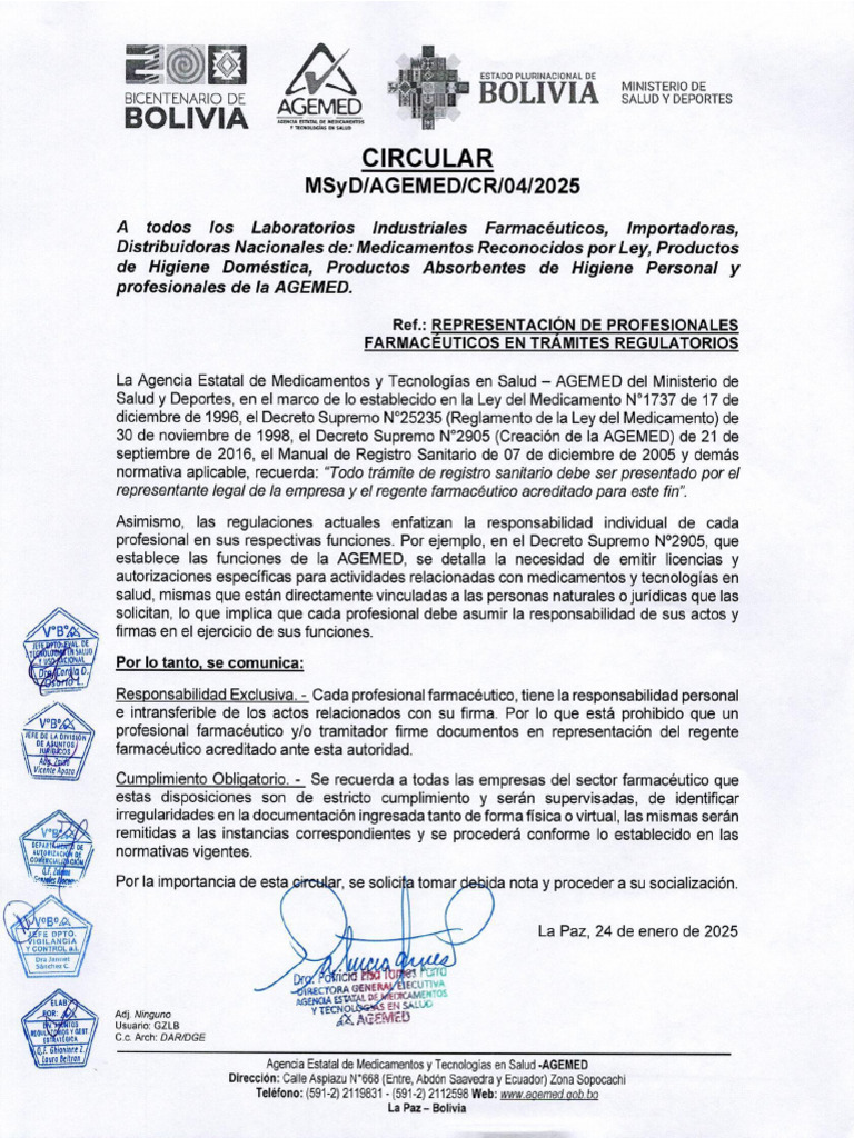 Circular 04 2025 | PDF