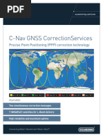 CNAV - C-Nav GNSS Correction Services | PDF | Communications Satellite ...
