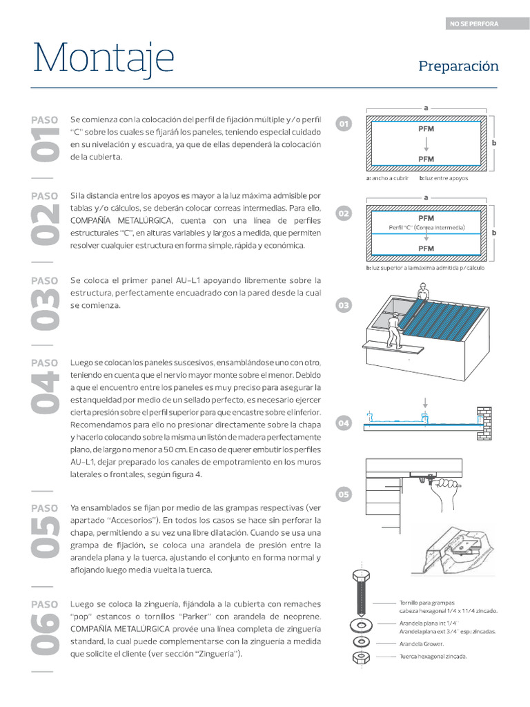 Montaje Chapa Autoportsnte | PDF