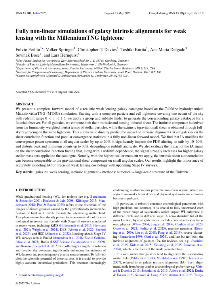 One-Loop Kernels in Scale-Dependent Horndeski Theory | PDF | Redshift | Galaxy