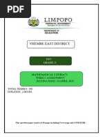 June Exam Timetable 2025: Gauteng Grades 10-12 | PDF