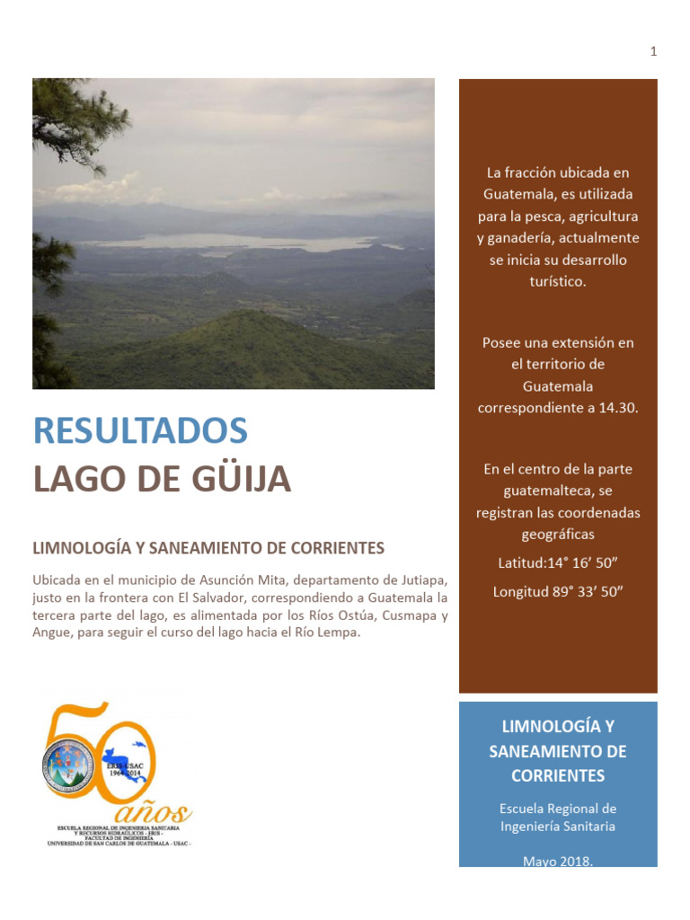 Laguna de Guija - Rev Js | PDF | El Salvador | Río