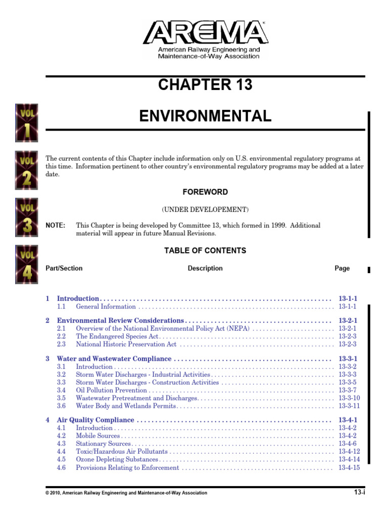 U.S. Environmental Regulations Overview | PDF | Document ...
