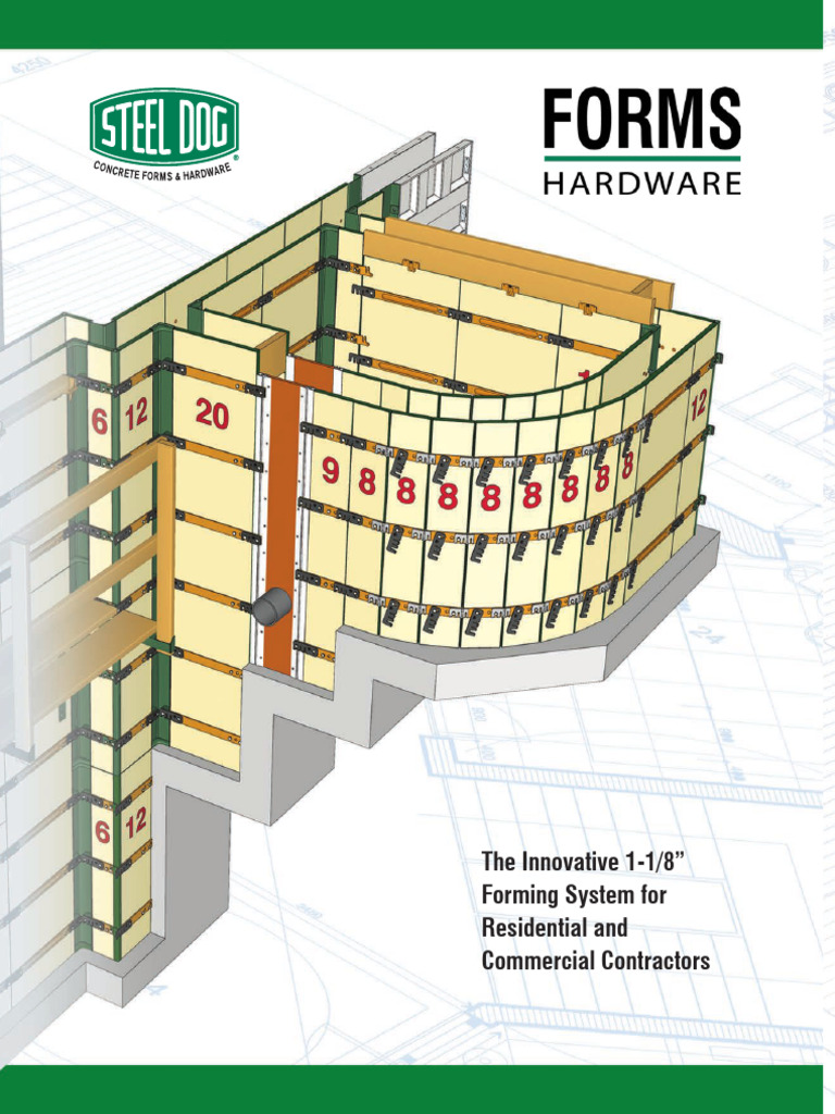 Steel+Dog+Form+System+Brochure | PDF | Plywood | Building Materials