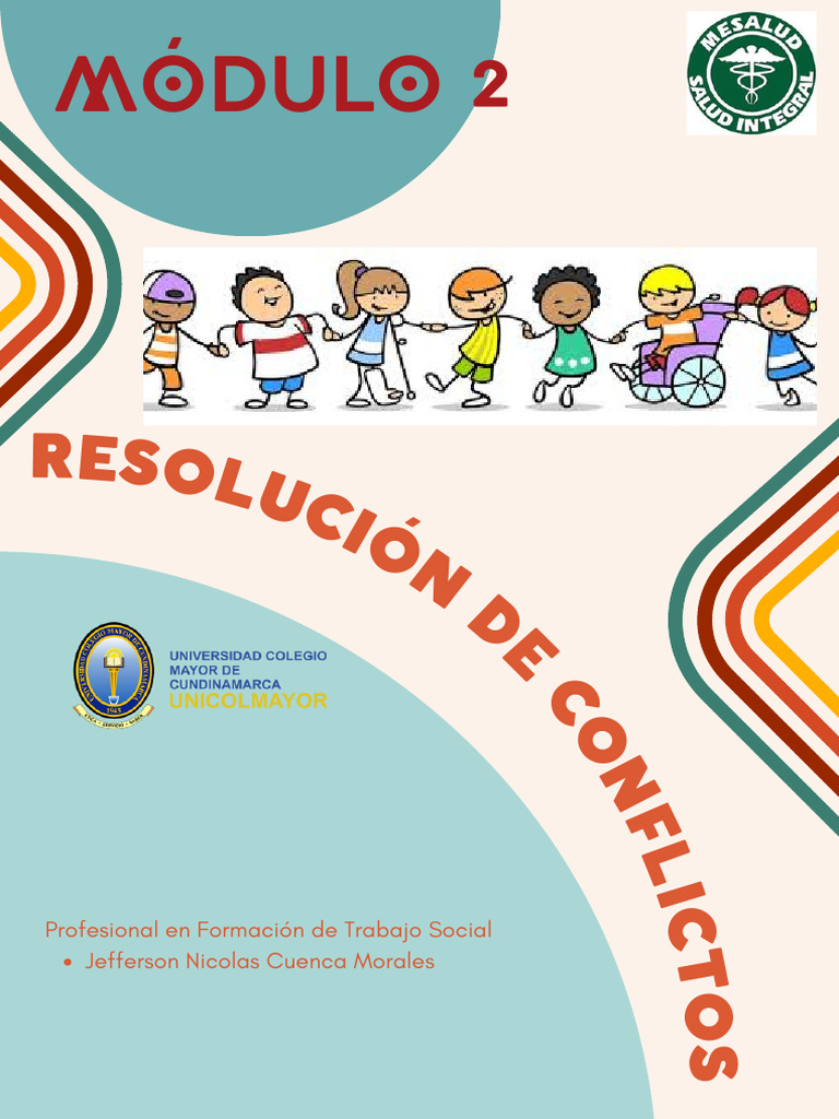 Copia de MÓDULO 2 - RESOLUCIÓN DE CONFLICTOS | PDF | Mediación ...