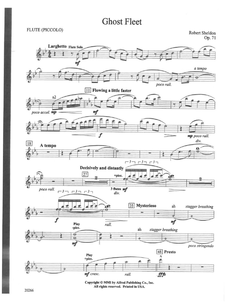 Ghost Fleet Instruments | PDF