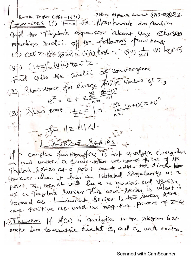 416 Lecture Note | PDF