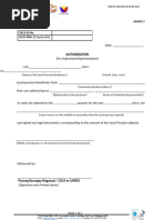 ACOP Application Form | PDF | Identity Document | Government Information